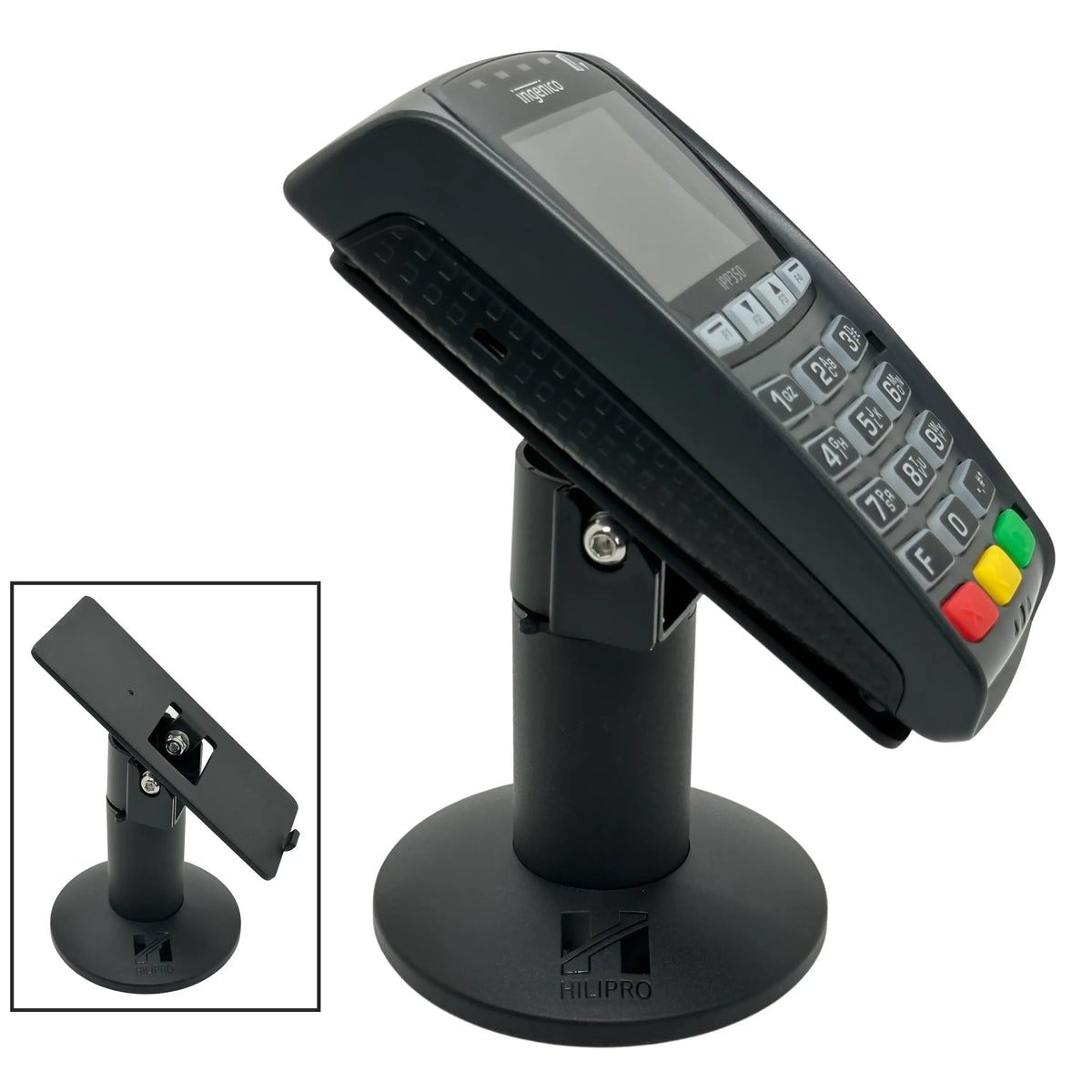 Swivel Stand for Ingenico iPP320/350 - Sturdy Metal - 4.7" Tall ...